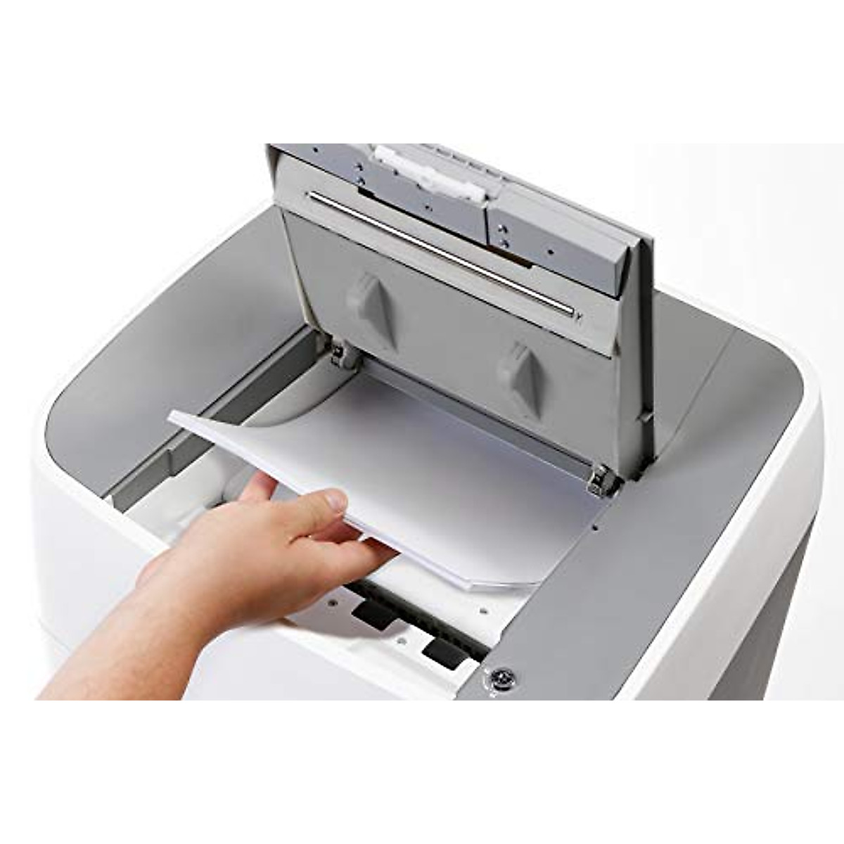 Dahle ShredMATIC SM 300 Auto-Feed Paper Shredder, 300 Sheet Locking bin, Oil-Free, Jam Protection, Security Level P-4, 3-5 Users