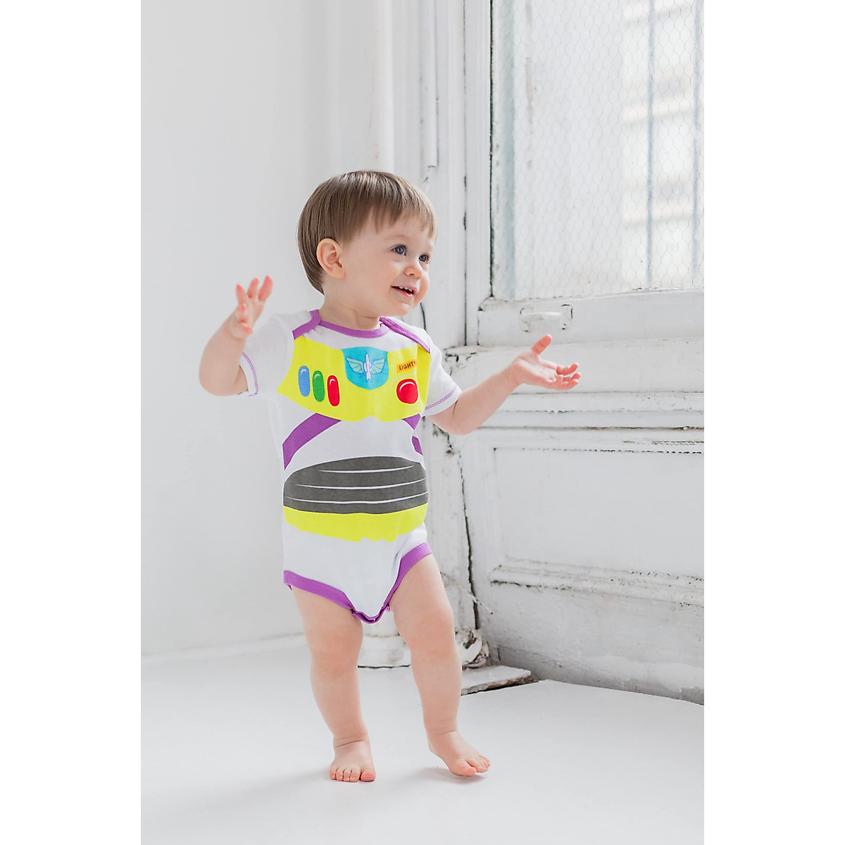 Disney Pixar Newborn Baby Boys 5 Pack Bodysuits 3-6 Months