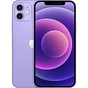 Apple iPhone 12, 256GB, Purple - Unlocked (Renewed Premium)