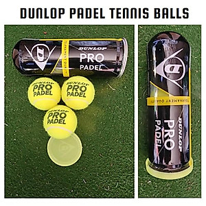 Dunlop Sports Dunlop Pro Padel, 3-ball can, Yellow