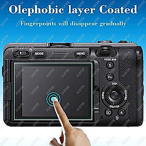 ULBTER FX3 Screen Protector for Sony Alpha FX3 Camera & Hot Shoe Cover 0.3mm 9H Hardness Tempered Glass Anti-Scrach Anti-Fingerprint Anti-Bubble [3+2 Pack]