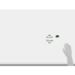 Amscan 401200 Palm Tree Honeycomb Picks - Pack of 12 | 4" - Green