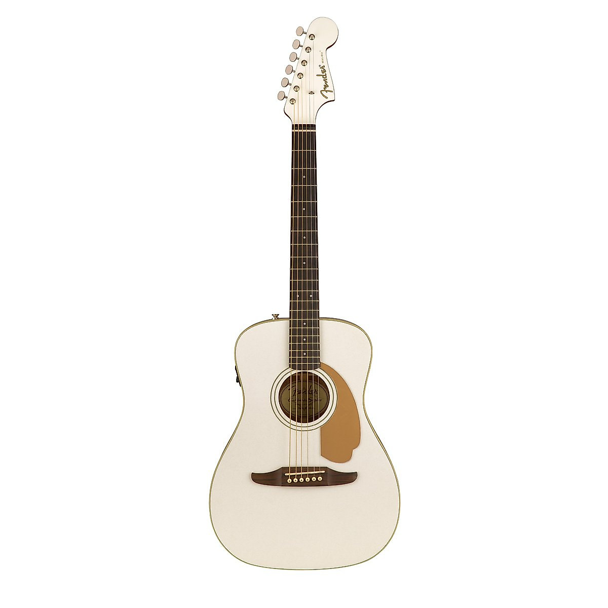 Fender Malibu Player Acoustic Guitar, with 2-Year Warranty, Arctic Gold, Walnut Fingerboard
