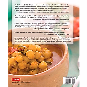 Healthy Indian Vegetarian Cooking: Easy Recipes for the Hurry Home Cook [Vegetarian Cookbook, Over 80 Recipes]