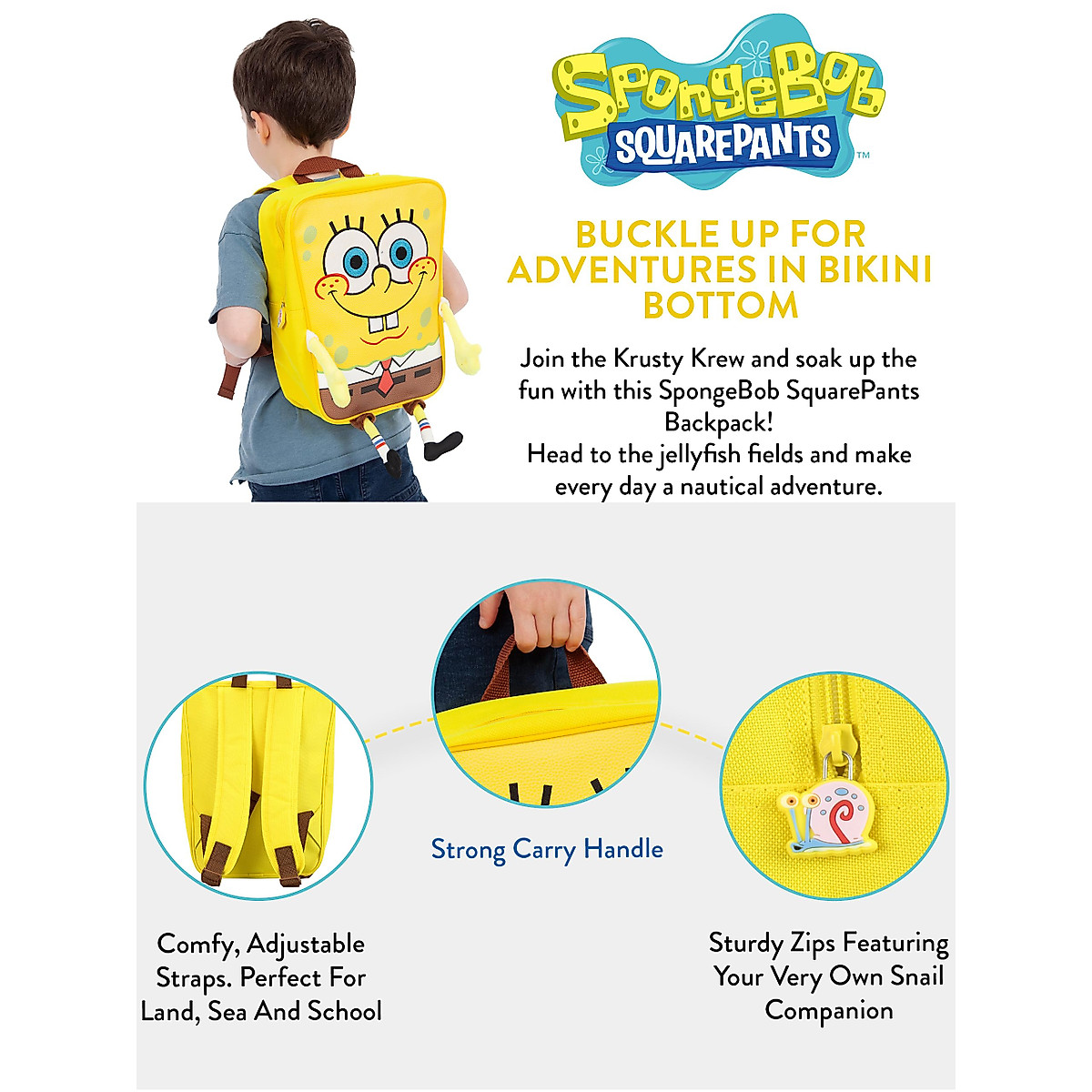 SpongeBob SquarePants Kids Backpack