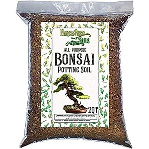 Generic Bonsai Soil 2 Quart Premium Fast Draining Organic All Purpose Potting Mix for use with All Varieties of Bonsai