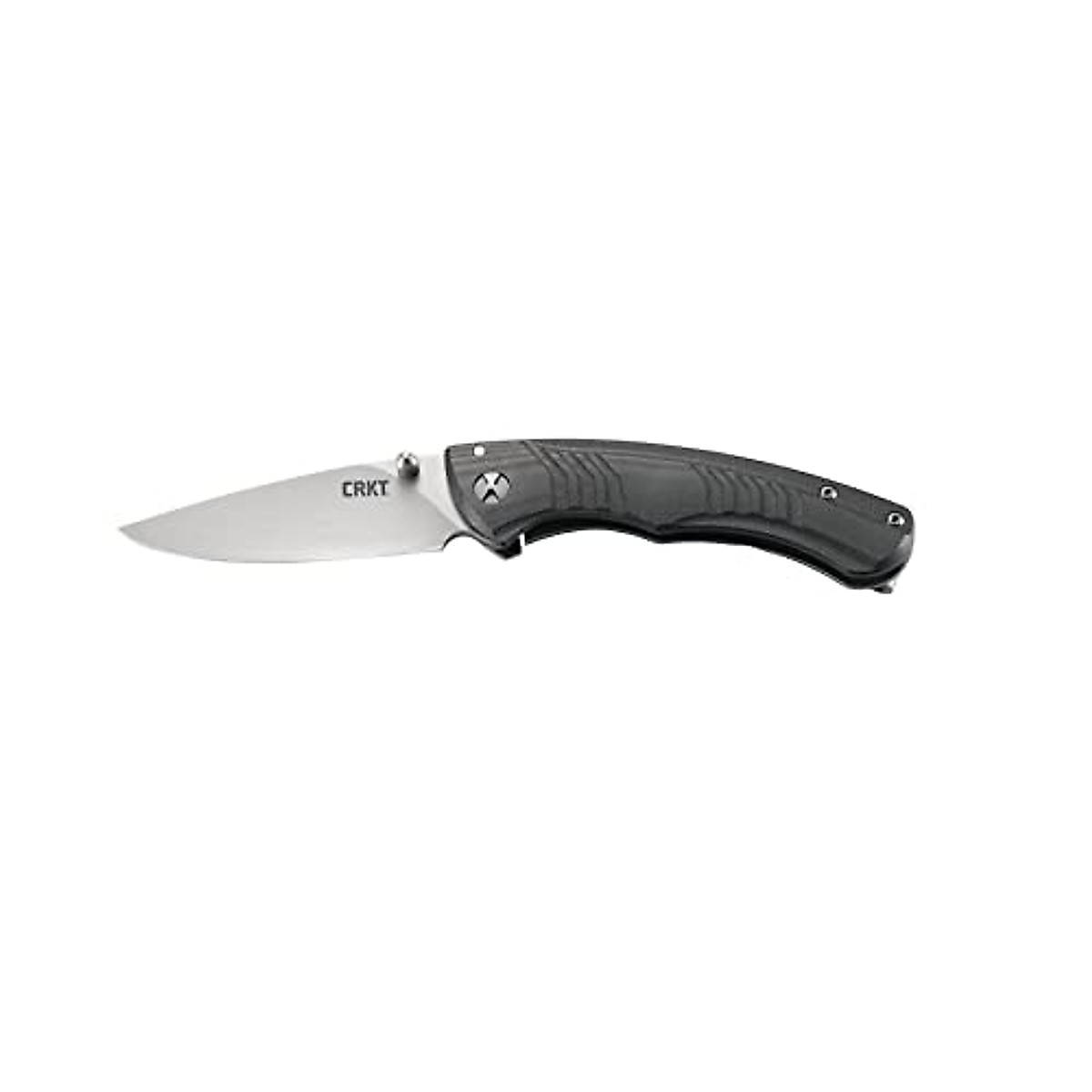 Columbia River Knife & Tool CRKT Full Throttle EDC Folding Pocket Knife, Everyday Carry Utility Folder with Frame Lock, Drop Point Blade with Bead Blast Finish, Outburst Assisted Opening 7031