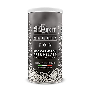 Gli Aironi. Fog. Smoked Carnaroli Rice. 500g (1.1lb)