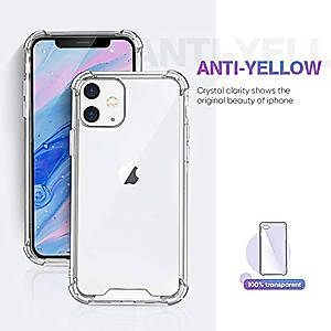 ORIbox Case Compatible with iPhone 11 Case, with 4 Corners Shockproof Protection