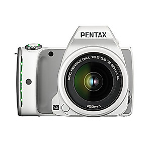 Pentax K-S1 SLR Lens Kit with DA L 18-55 mm Lens (White)