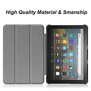 FANRTE Slim Case for New Kindle Fire HD 8 & Fire HD 8 Plus Tablet (12th Generation 2022 & 10th Generation 2020 Release) - Ultra Lightweight Slim Shell Stand Cover with Auto Wake/Sleep,Starry Sky