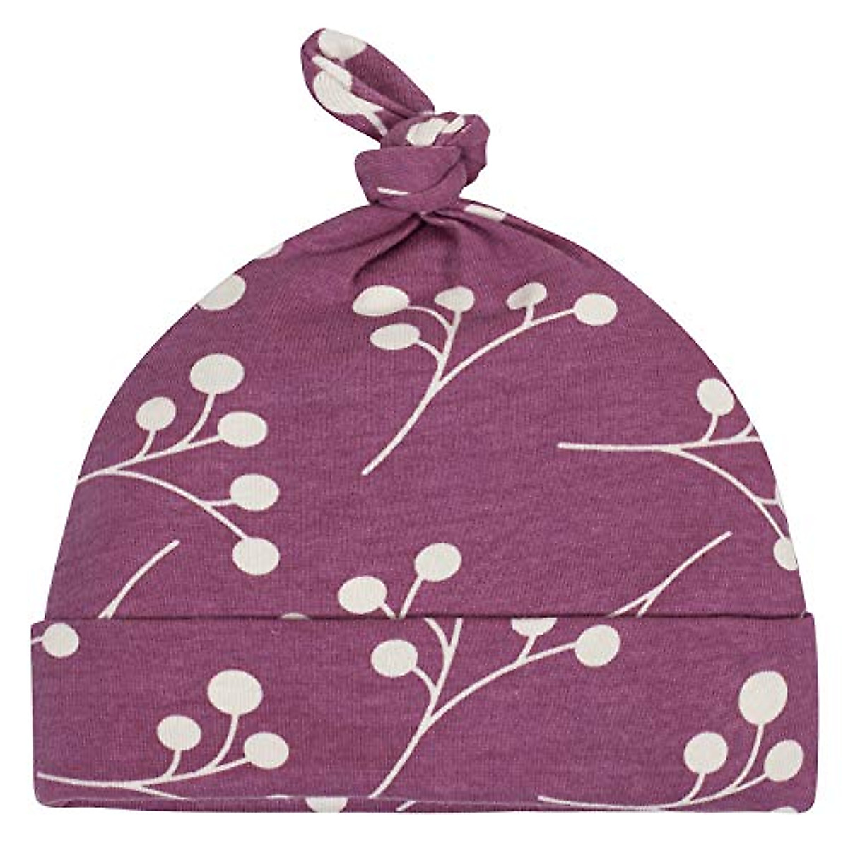 Gerber Baby Girls 3-Piece Shirt, Footed Pant, and Cap Set, Pink, 3-6 Months