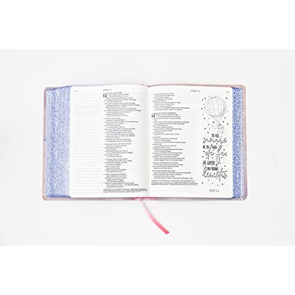 Biblia Inspira NTV (SentiPiel, Acuarela rosa): La Biblia que inspira tu creatividad (Spanish Edition)
