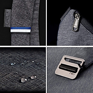 NIID FINO Sling Bag Multipurpose Slim Backpack waterproof and Anti-Theft Travel Chest Bag for Men Women(Right Hand)