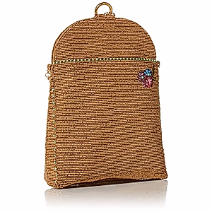 Mary Frances Pretty Parrot Beaded Crossbody Handbag, Multi