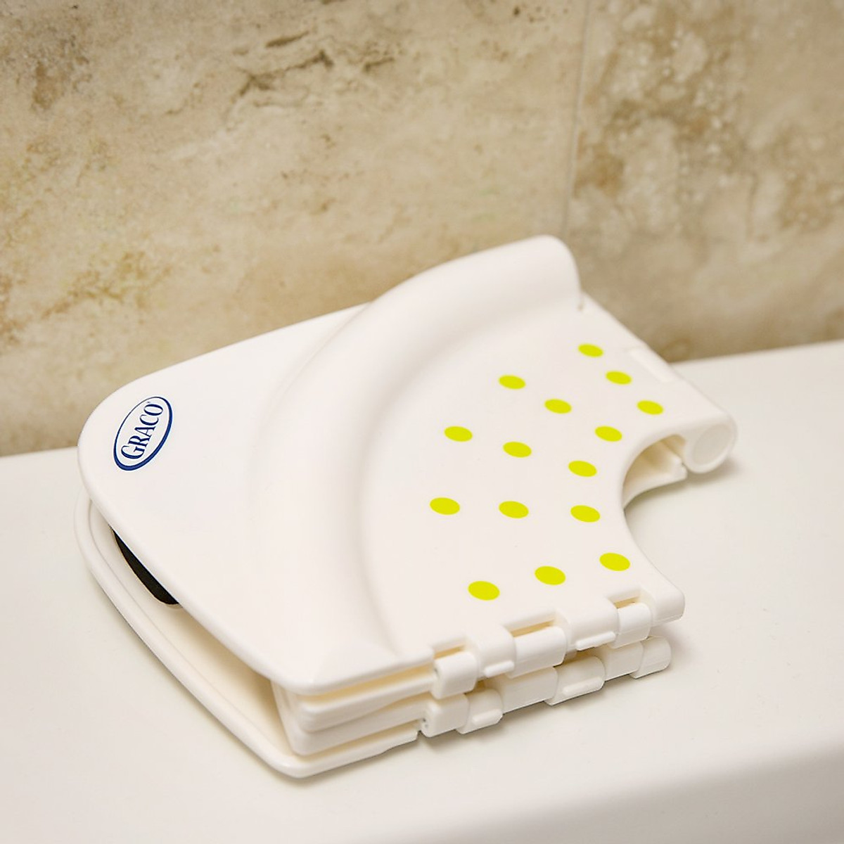 Graco Folding Travel Potty, White/Green