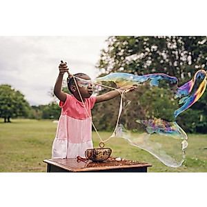 Dr Zigs Eco Giant Bubble Kit - Coconut Set - Renewable Bucket, Sustainable Wands and Professional Grade Solution.