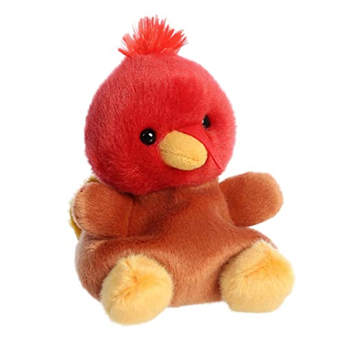 Aurora® Adorable Palm Pals™ Aspen Turkey™ Stuffed Animal - Pocket-Sized Play - Collectable Fun - Brown 5 Inches