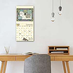 2021 The Proverbial Cat Feline Inspirations 16-Month Wall Calendar