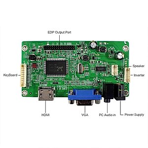 VSDISPLAY HD-MI VGA LCD Controller Board VS-RTD2556HV-V2 Work for 21.5 Inch 1920x1080 LM215WF3-SDA1 LM215WF3 SDA1 LM215WF3 SD A1 LM215WF3(SD)(A1) 30 Pin EDP LCD Screen