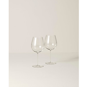Lenox Signature Series Warm-Region 2-Piece Wine Glasses, 0.88, Clear