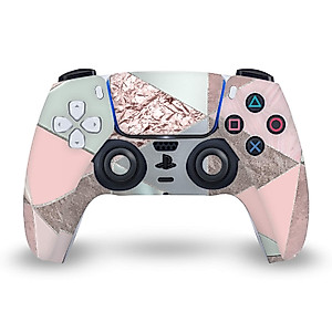 Head Case Designs Officially Licensed LebensArt Soft Pastels Art Mix Vinyl Faceplate Sticker Gaming Skin Case Cover Compatible with Sony Playstation 5 PS5 DualSense Controller