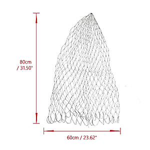 Carp Fishing Net Mesh Landing Net Fly Fishing Replacement Dia 40/50/60cm (60)