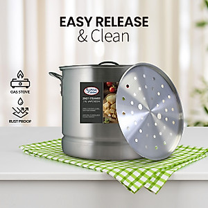 Stock Pot 15 Piece Set Mexican Style ollas Tamalera De Sopa Caldo Aluminum W/Lid/Steamer