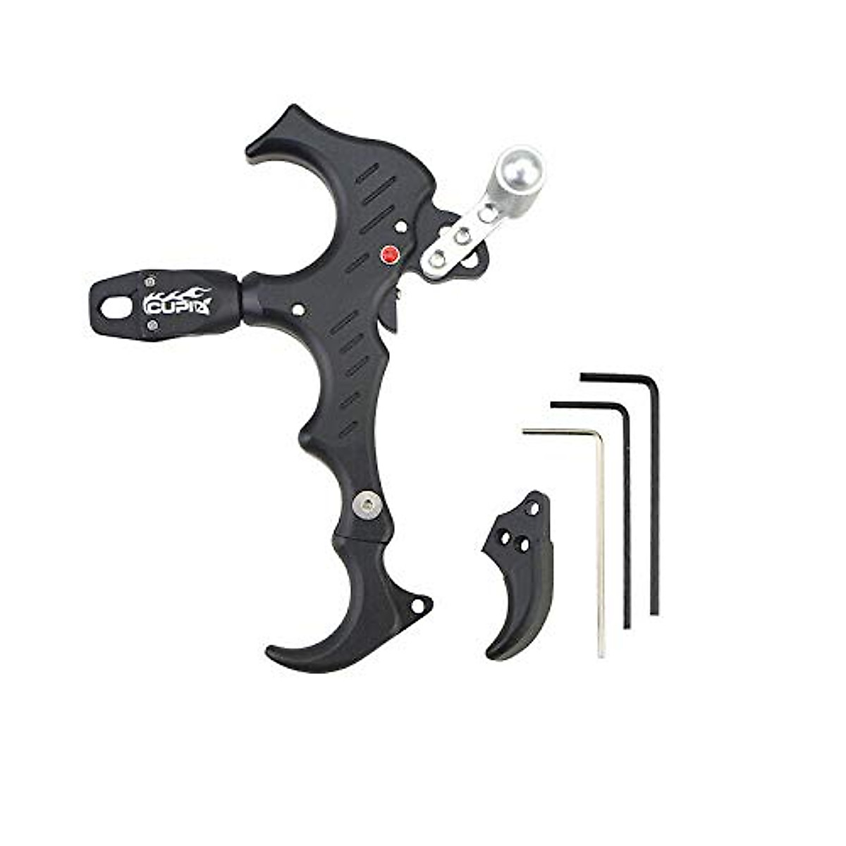 Archery Bow Release Aids 3 or 4 Finger Grip Thumb Caliper Trigger Automatic