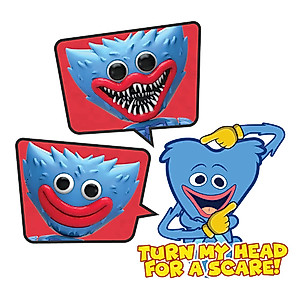 Poppy Playtime - Huggy Wuggy Deluxe Face-Changing Action Figure (12" Tall, Series 1) [Officially Licensed]