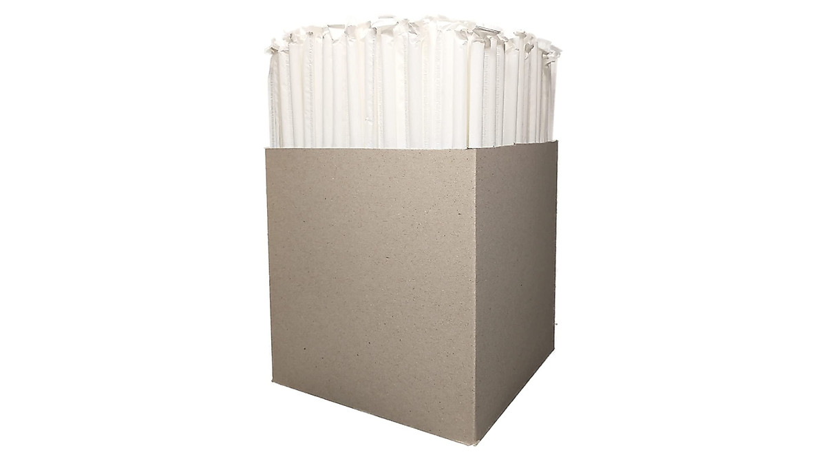 Individually Wrapped Straws - 400 Pack for Convenience