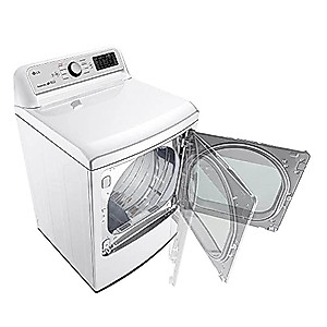 LG DLE7300WE 7.3 cu. ft. Smart Wi-Fi Enabled Electric Dryer with Sensor Dry Technology