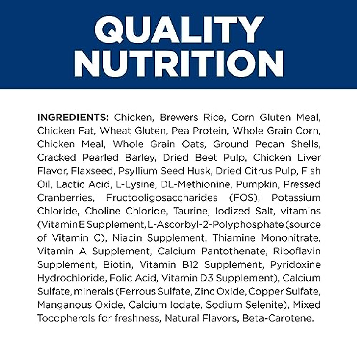 Hill's Prescription Diet Gastrointestinal Biome Digestive/Fiber Care with Chicken Dry Cat Food, Veterinary Diet, 4 lb. Bag