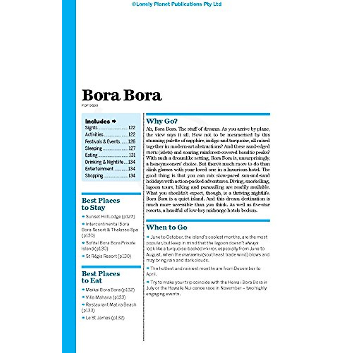 Lonely Planet Tahiti & French Polynesia 10 (Travel Guide)