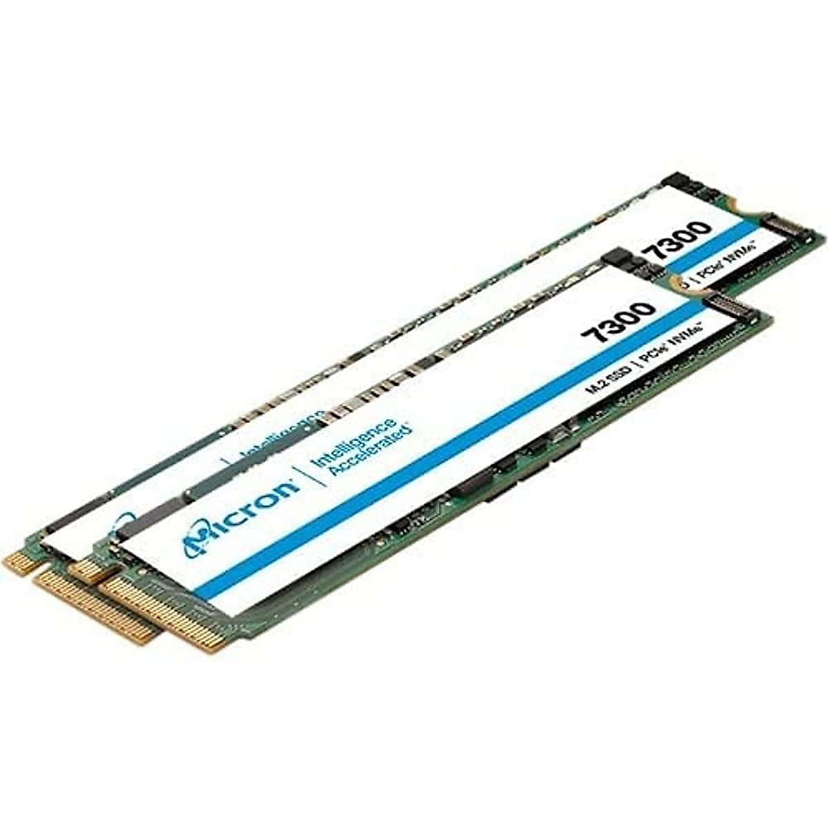 Micron 7300 7300 PRO 960 GB Solid State Drive - M.2 2280 Internal - PCI Express NVMe [PCI Express NVMe 3.1 x4] - Read Intensive - TAA Compliant