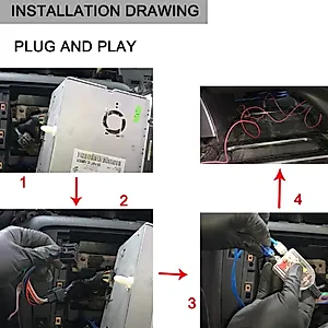 Factory Radio Add A Subwoofer Amplifier Adapter for Nissan Infiniti Subaru Selected Model