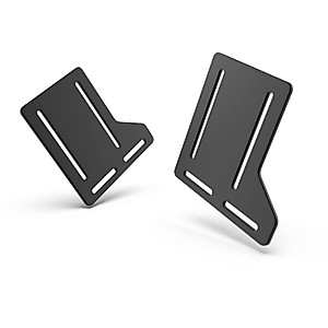 Bed Frame Brackets 2PCS Bed Rail Hardware Adapter for Headboard Heavy Duty Metal Bed Frame Extenders Attachment Brackets for Adjustable Bed Base Parts