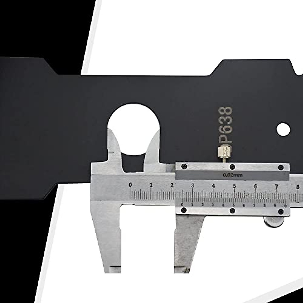 2-Pack 8-5/8'' Length, 1" Center Hole Blade 638006008 Edger Blade with Teeth Compatible with Ryobi - Fits RY13050 RY13050A RY15518 RY40030 (2)