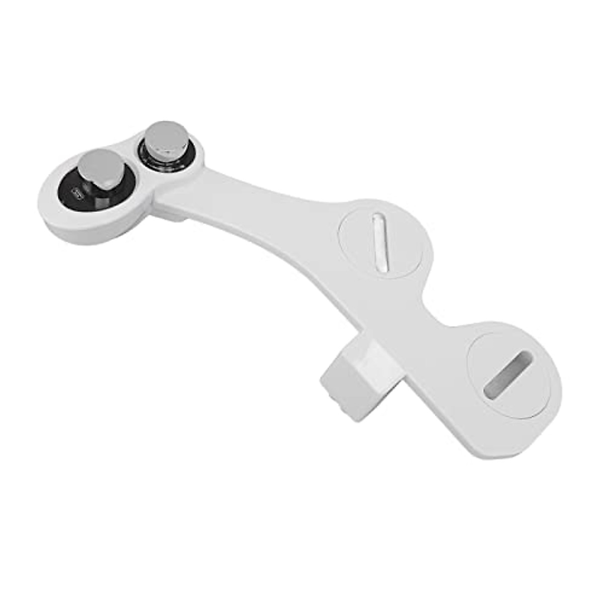 Toilet Bidet Attachment Sprayer Front Back Cleansing Cold Water with 2 Retractable Nozzles for Men Women Children