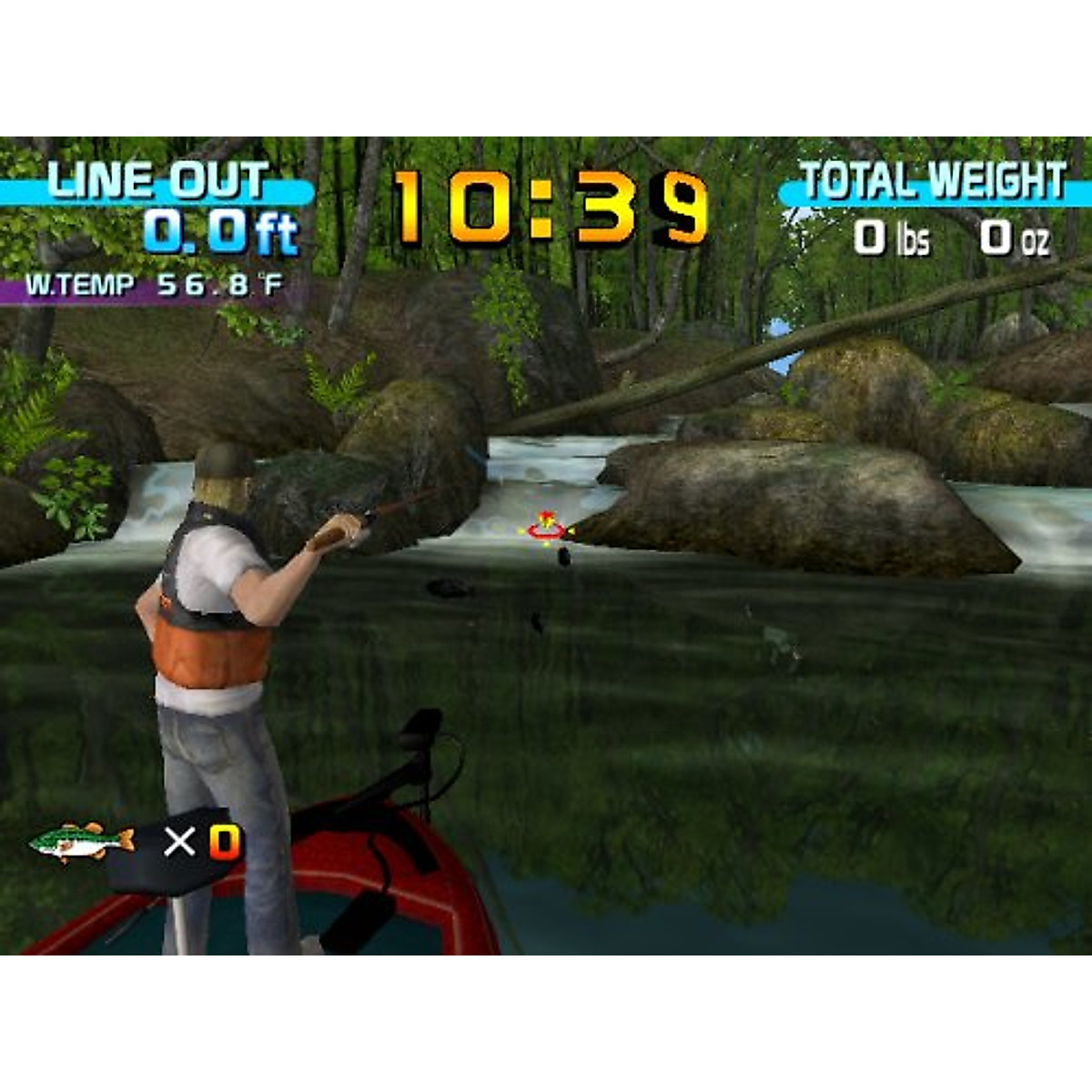 Wii Sega Bass Fishing and Fishing Pole for Nintendo Wii (Wiimote and Wii Nunchuk are not included)