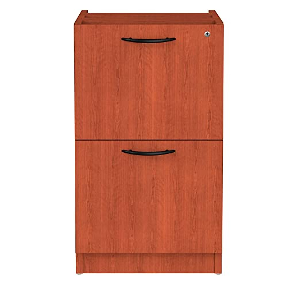 Alera ALEVA542822MC Valencia Series 15.63 in. x 20.5 in. x 28.5 in. Full Pedestal File Drawer - Medium Cherry