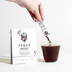 Pique Organic Energy Tea Crystals Sampler - Caffeinated Black Tea for Energy, Supports Metabolism and Healthy Digestion - 28 Single Serve Sticks (Pack of 2)