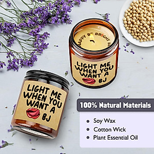 VIISPIRIT Lavender Scented Candles, Gifts for Men, Naughty Candle Gifts for Him, Funny Gifts from Wife, Anniversary, Sweetest Day, Valentine's Day, Birthday Gifts for Husband, Boyfriend, Fiance