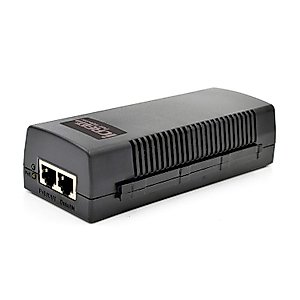 60W Gigabit PoE+ Injector, 10/100/1000Mbps, PoE++ Injector Ethernet Adapter, Shidlded RJ-45, IEEE 802.3af/at/bt Compliant, Up to 328 Ft, Replace of TL-PoE170S, TPE-117GI, M921-E-60W