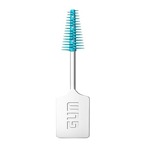 GUM Soft-Picks Wider Space, Easy to Use Dental Picks for Teeth Cleaning and Gum Health, with Convenient Carry Case, Dentist Recommended Dental Picks, 100ct