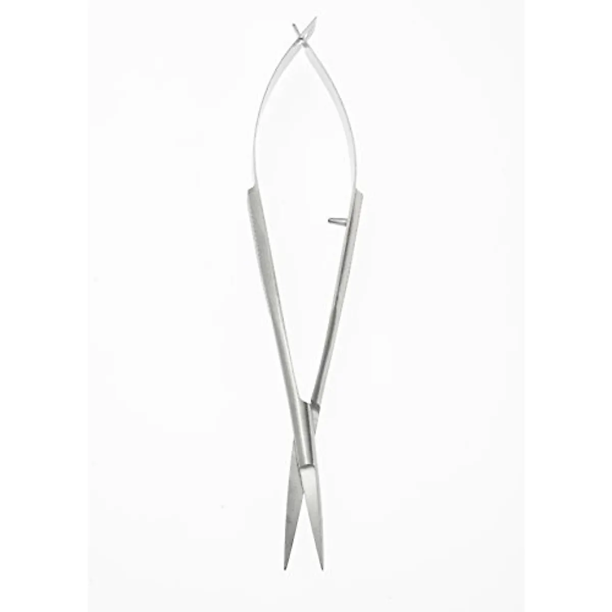SE 4-1/2" Curved Iris Scissors with Spring - SP46C
