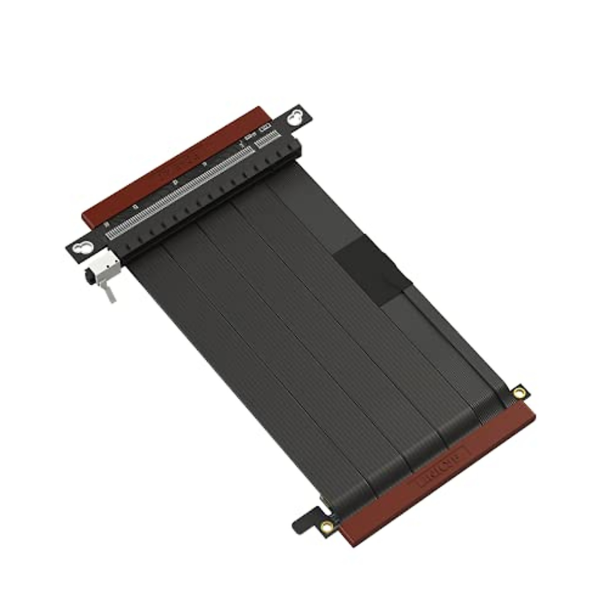 LINKUP - Ultra PCIe 4.0 X16 Riser Cable [RTX4090 RX6950XT x570 B550 Z690 Tested] Shielded High-Speed Vertical Mount Gaming PCI Express Gen4┃Dual Reverse Connectors (14cm/5.5") Compatible with SSUPD