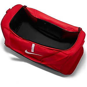 NIKE Unisex's Academy Team-Sp21 Sports Bag, University Red/Black/White, One Size