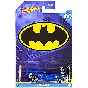Hot Wheels Premium Batman Theme 5 Piece Set DC Comics Series Diecast Models HDG89-956A