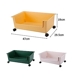 Classroom Book Container Bin Space Saving Book Storage Bins for Files Newspapers CDs